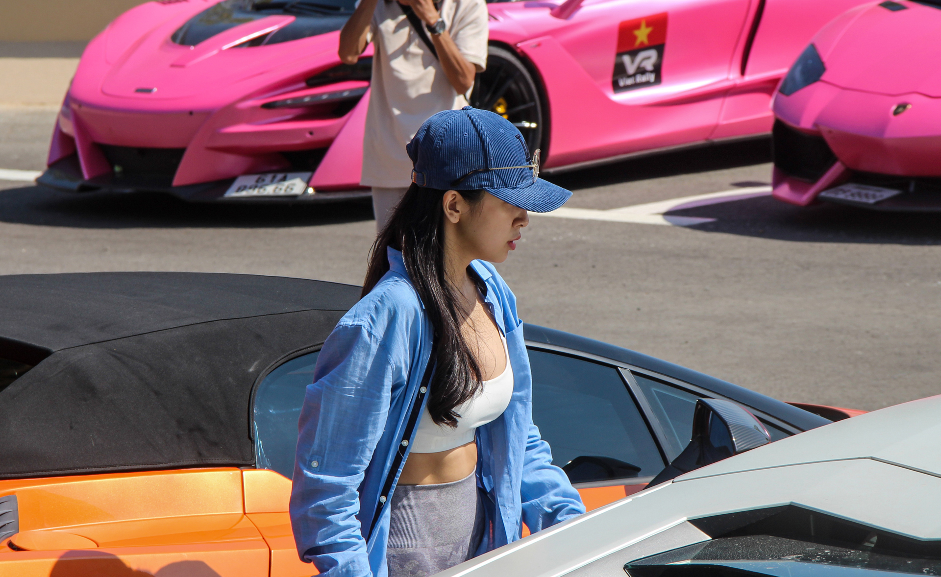Jessie Lương - Cô nàng nóng bỏng lái Lamborghini triệu đô tham gia hành ...