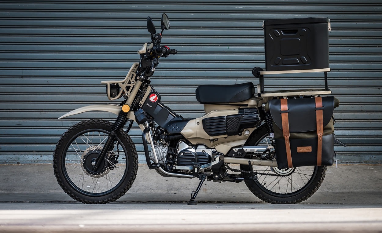 Bất ngờ với màn lột xác đầy hoang dã của Honda CT125