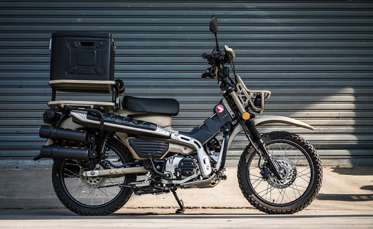 Bất ngờ với màn lột xác đầy hoang dã của Honda CT125