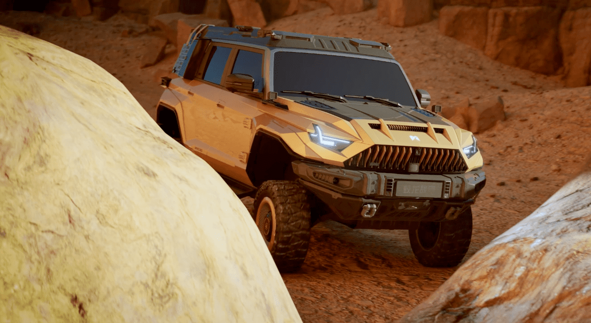 M-Hero 917 Dragon Armor Edition - SUV địa hình off-road áo giáp rồng có ...
