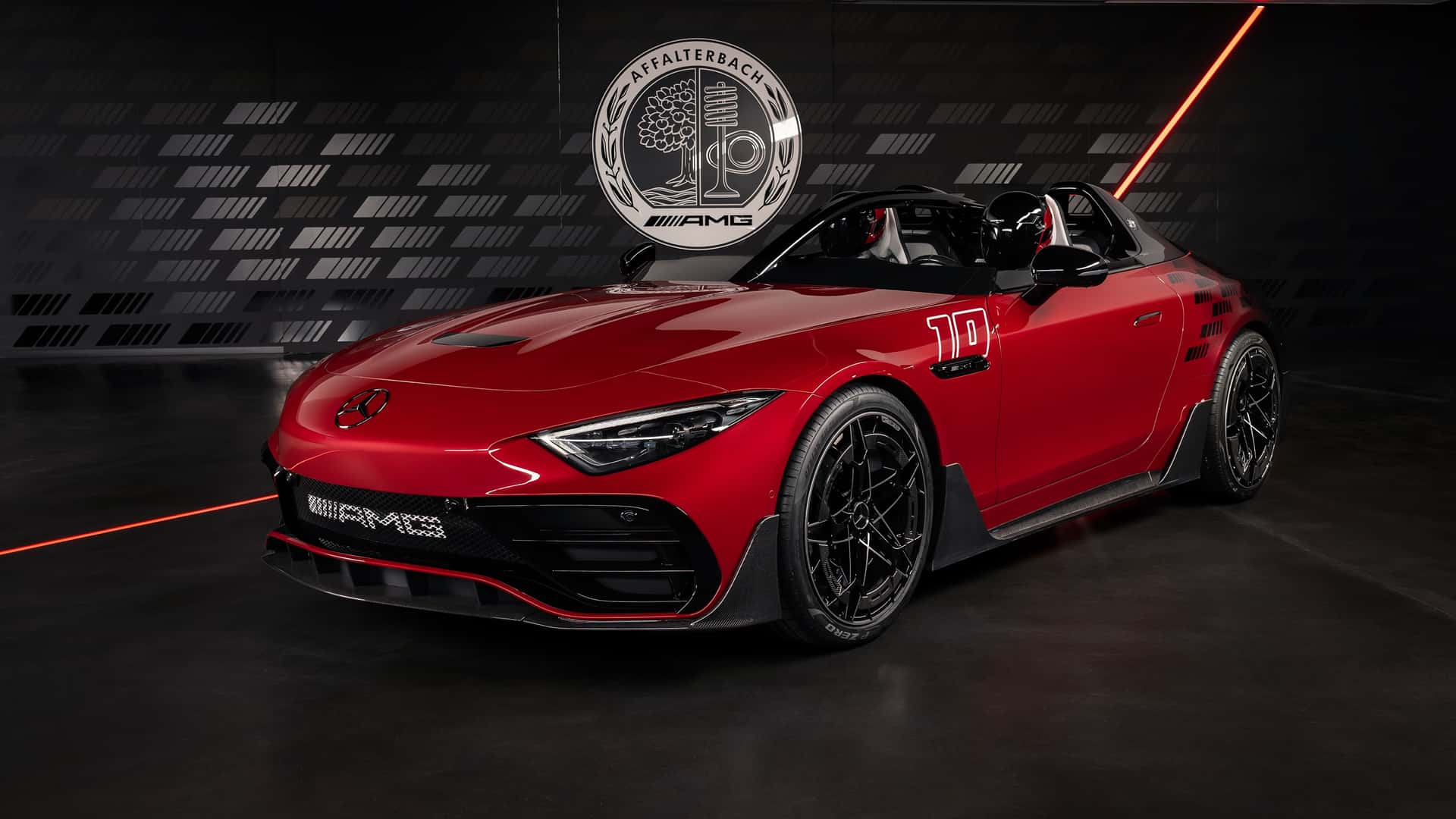 Mã nhãn với xe mui trần Mercedes-AMG Mythos PureSpeed sản xuất giới hạn ...