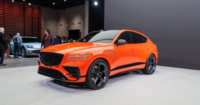 Xe Hàn lần nữa chứng minh đi đầu trong thiết kế với chiếc SUV Genesis ...