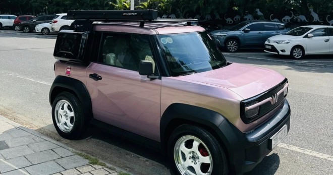 VinFast VF3 lột xác cực ngầu dưới hình bóng của tiểu Defender