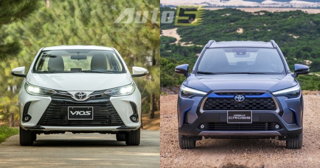 Bộ đôi Toyota Vios và Corolla Cross vẫn được giảm 50% trước bạ, cao ...