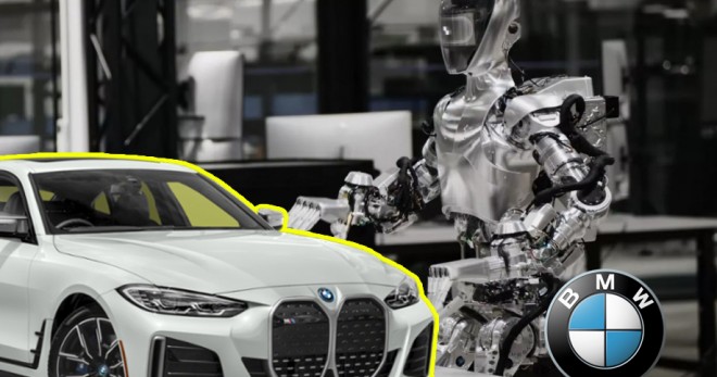 BMW sắp đưa robot vào sản xuất ô tô thay thế cho con người