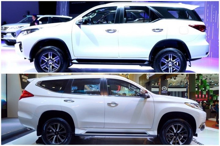 So sánh Pajero Sport vs Fortuner: Người hùng off-road đối đầu